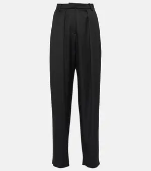 Magda Butrym Black Wash Pants For Women