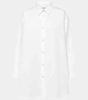 Jil Sander Drop Shoulder Shirts For Women