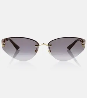 CARTIER Cat-eye Sunglasses - Grey