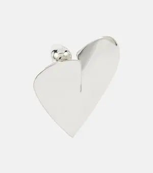 Alaïa Le Coeur Earrings - Silver