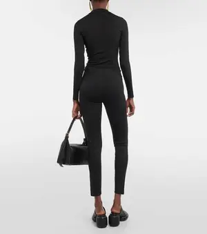FFORME Anya Silk-blend Jersey Leggings