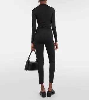FFORME Anya Silk-blend Jersey Leggings