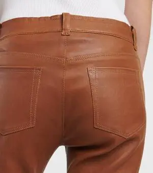 Stouls Dean 22 Leather Flared Pants