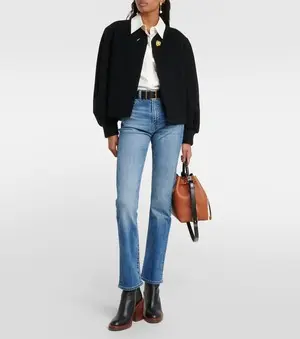 7 For All Mankind High-rise Slim Jeans