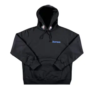 Supreme Pharaoh Studded Hooded Sweatshirt - Black