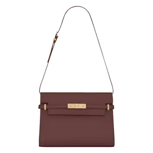 Saint Laurent Manhattan Shoulder Bag - Red