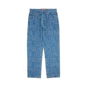Supreme Needle Punch Regular Jeans - Blue