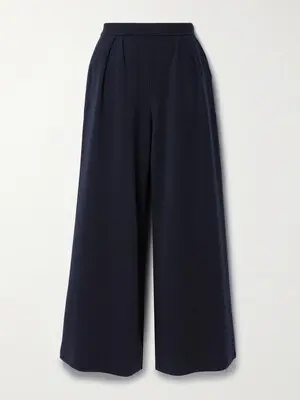 Max Mara Pleated Wool Wide-leg Trousers