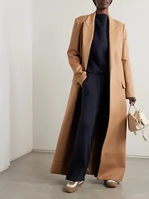 Max Mara Pleated Wool Wide-leg Trousers