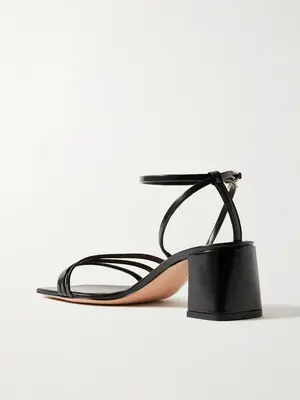 GIANVITO ROSSI Nuit 55 Leather Sandals