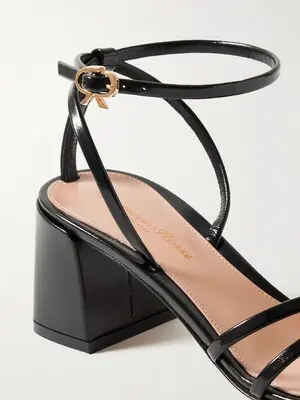 GIANVITO ROSSI Nuit 55 Leather Sandals