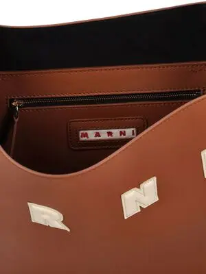 Marni Small Museo Leather Hobo Bag