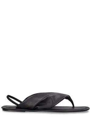 LOULOU STUDIO Sahado Leather Flat Sandals