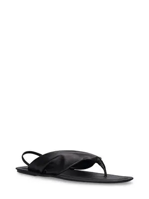 LOULOU STUDIO Sahado Leather Flat Sandals