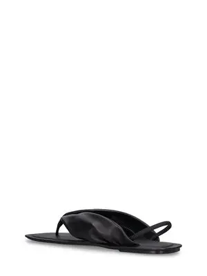 LOULOU STUDIO Sahado Leather Flat Sandals