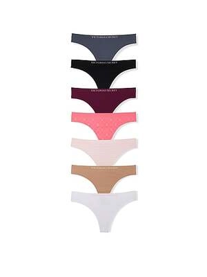 Victoria's Secret 7-pack Seamless Thong Panties - Print