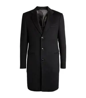 Giorgio Armani Single Breasted Coats For Men