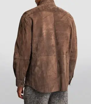 Giorgio Armani Suede Field Jacket