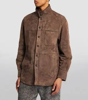 Giorgio Armani Suede Field Jacket