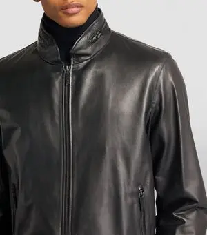Giorgio Armani Leather Jacket