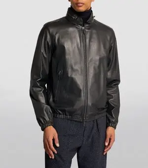 Giorgio Armani Leather Jacket