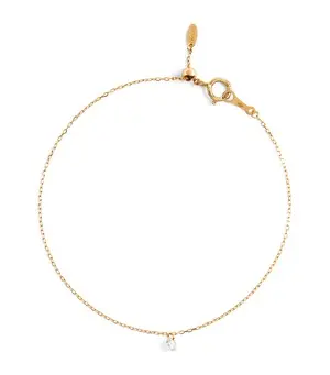PERSEE Yellow And Diamond Danaé Bracelet - Gold