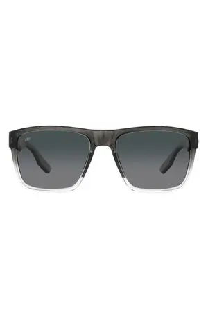 COSTA DEL MAR Paunch Xl 59mm Square Sunglasses - Grey Gradient