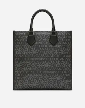 Dolce & Gabbana Coated Jacquard Shopper