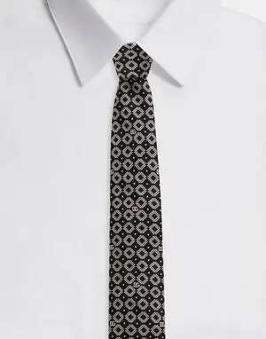 Dolce & Gabbana Silk Martini Tie - Multicolor