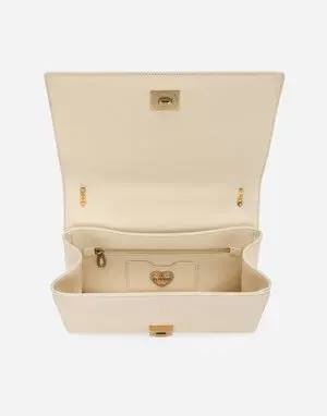 Dolce & Gabbana Large Devotion Shoulder Bag - Cream