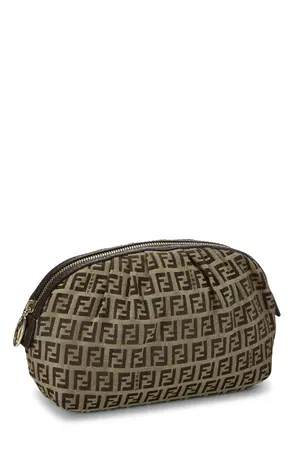Fendi Zucchino Canvas Pouch