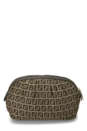Fendi Zucchino Canvas Pouch