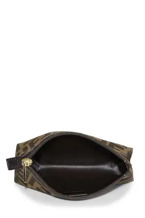 Fendi Zucca Canvas Pouch