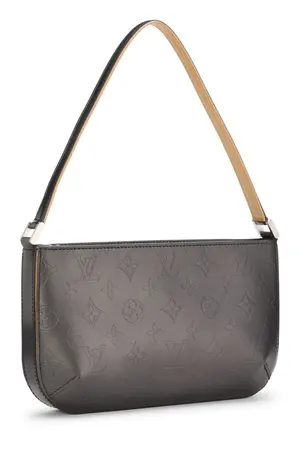 LOUIS VUITTON Monogram Vernis Mat Fowler Shoulder Bag