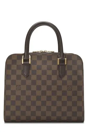 LOUIS VUITTON Damier Ebene Triana - Brown