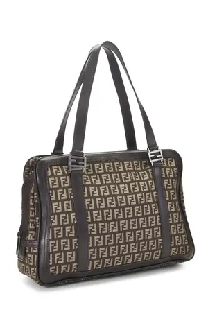 Fendi Zucchino Canvas Boston