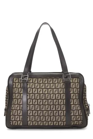 Fendi Zucchino Canvas Boston