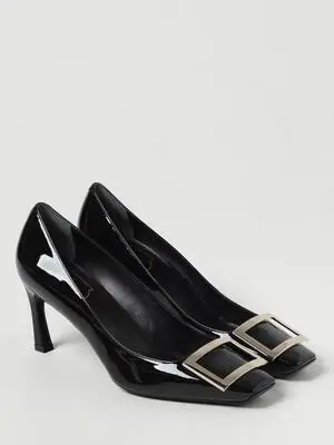 ROGER VIVIER Buckled Stiletto Pumps - Black