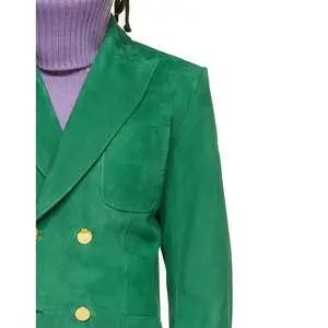 Gucci Suede Jacket - Green