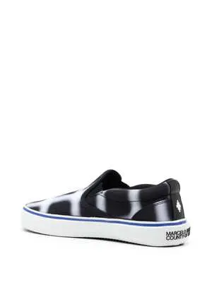 COUNTY OF MILAN Marcelo Burlon Geometric-pattern Slip-on Sneakers