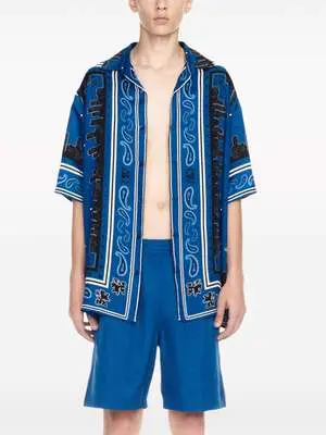 Off-White Arrows-print Swim Shorts