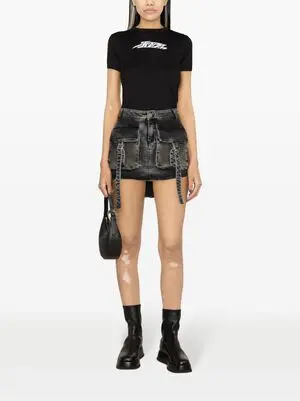 AMBUSH Reflective Logo Cotton T-shirt