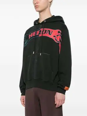 Heron Preston Logo-print Zip-up Hoodie