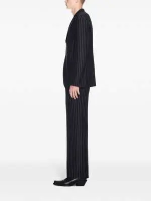 Off-White 23-print Pinstriped Blazer
