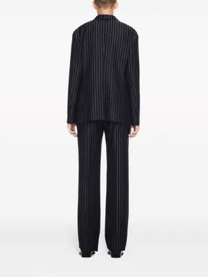 Off-White 23-print Pinstriped Blazer