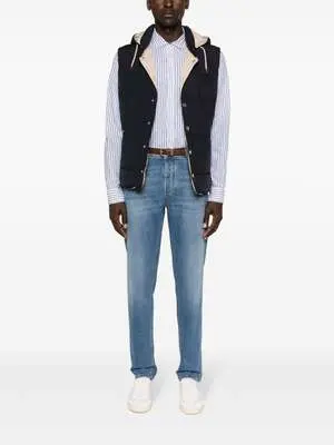 Brunello Cucinelli Mid-rise Slim Jeans - Blue