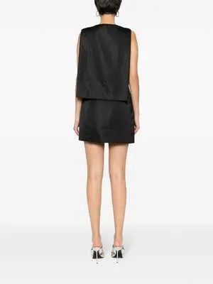 Coperni Cut-out Cape-effect Minidress