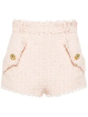 Balmain Belted Shorts For Women