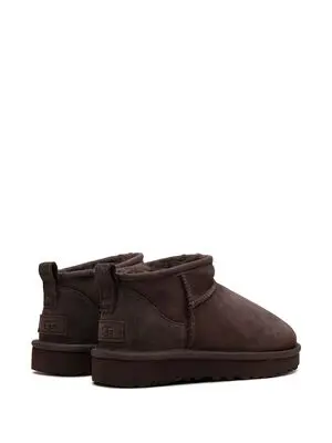 UGG Classic Ultra Mini Suede Boots - Brown
