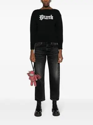 R13 High-rise Cropped Jeans